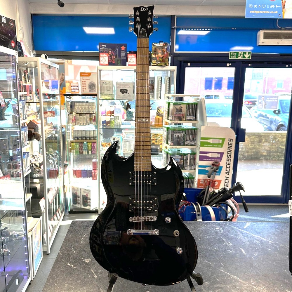 Pre-owned ESP LTD Viper-50 Electric Guitar - Black - Own4Less